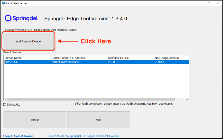 Enrolling a Non-GMS (AOSP) Device