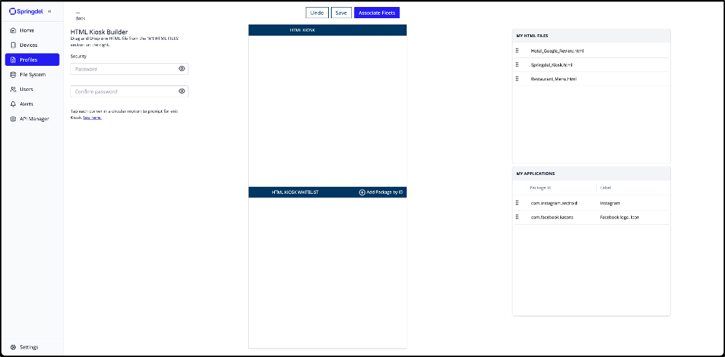 Android Edge: Kiosk Mode